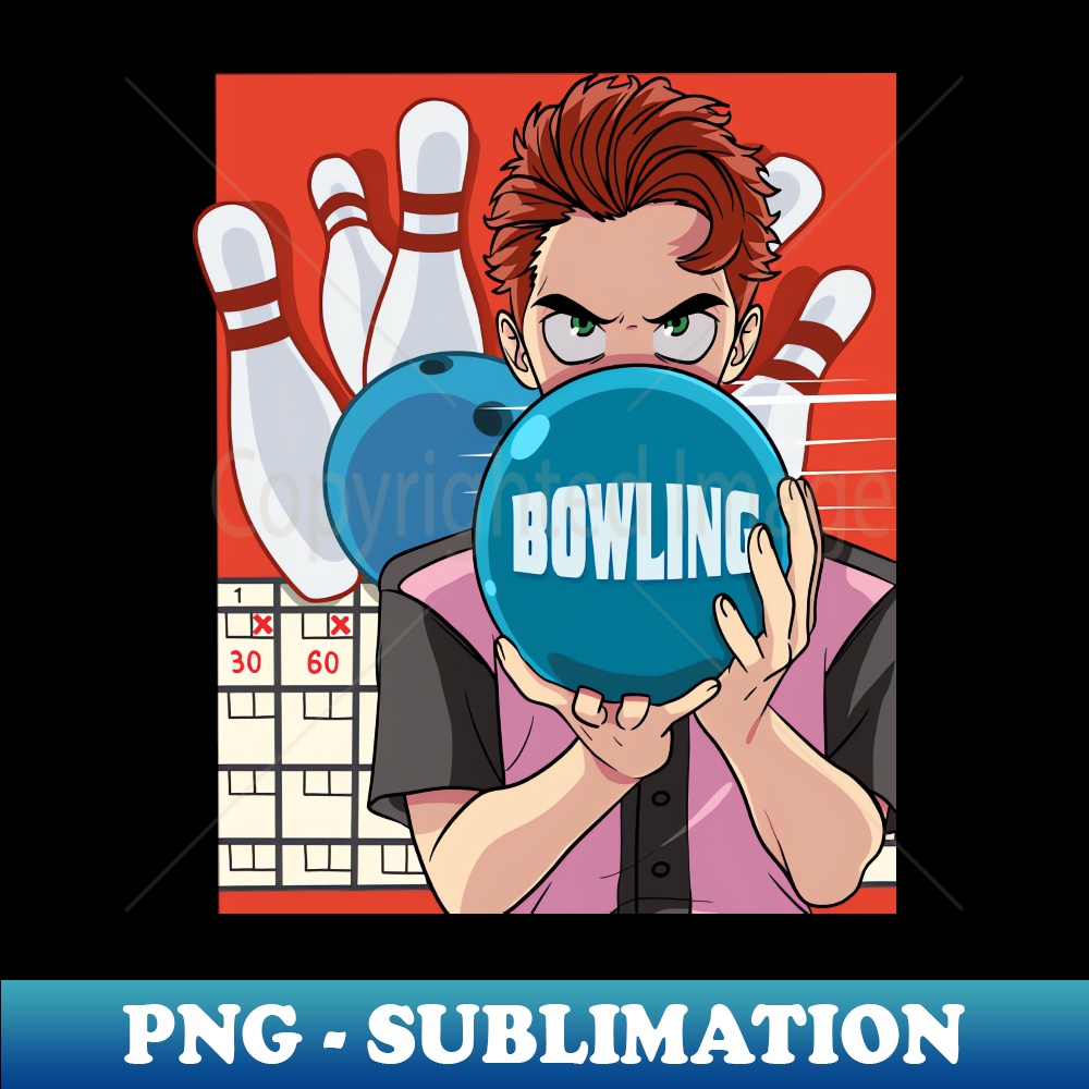 Funny Tenpin Bowling Ball Team Bowler Player Strikes - Decor | Inspire ...