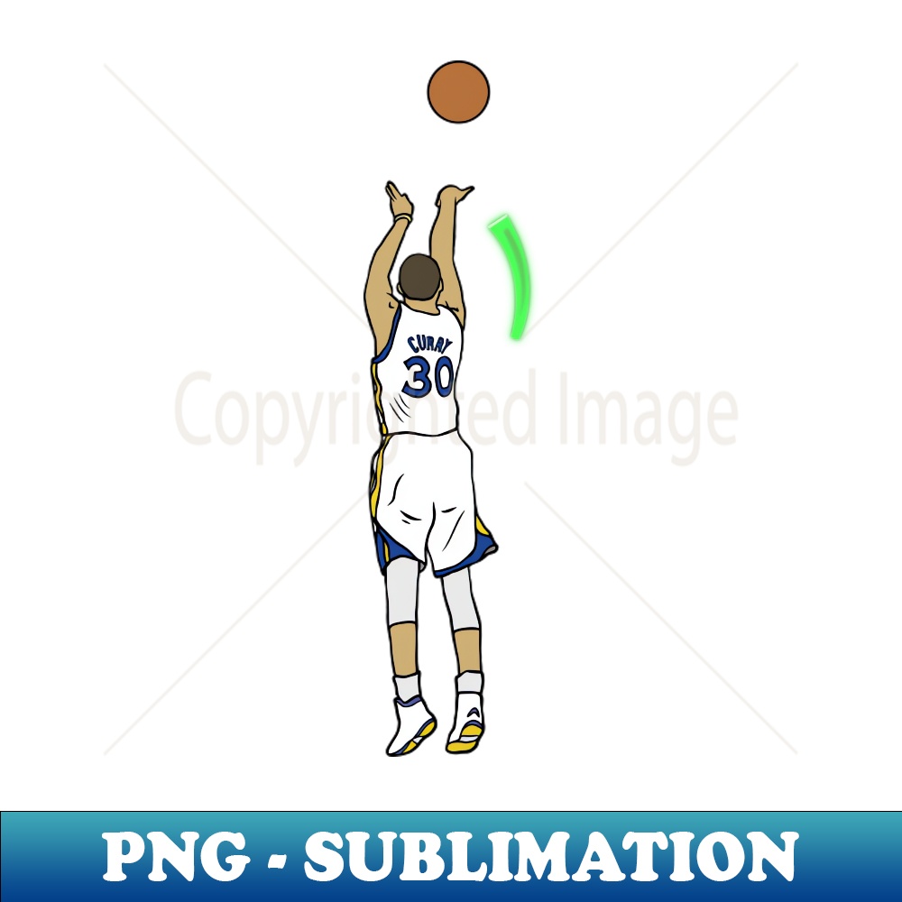 Steph Curry Green Release - Sublimation-Ready PNG File - Boo | Inspire ...