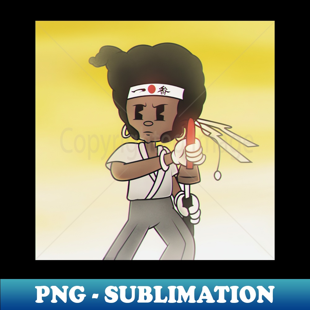 Afro Samurai - Creative Sublimation PNG Download - Bring You | Inspire ...