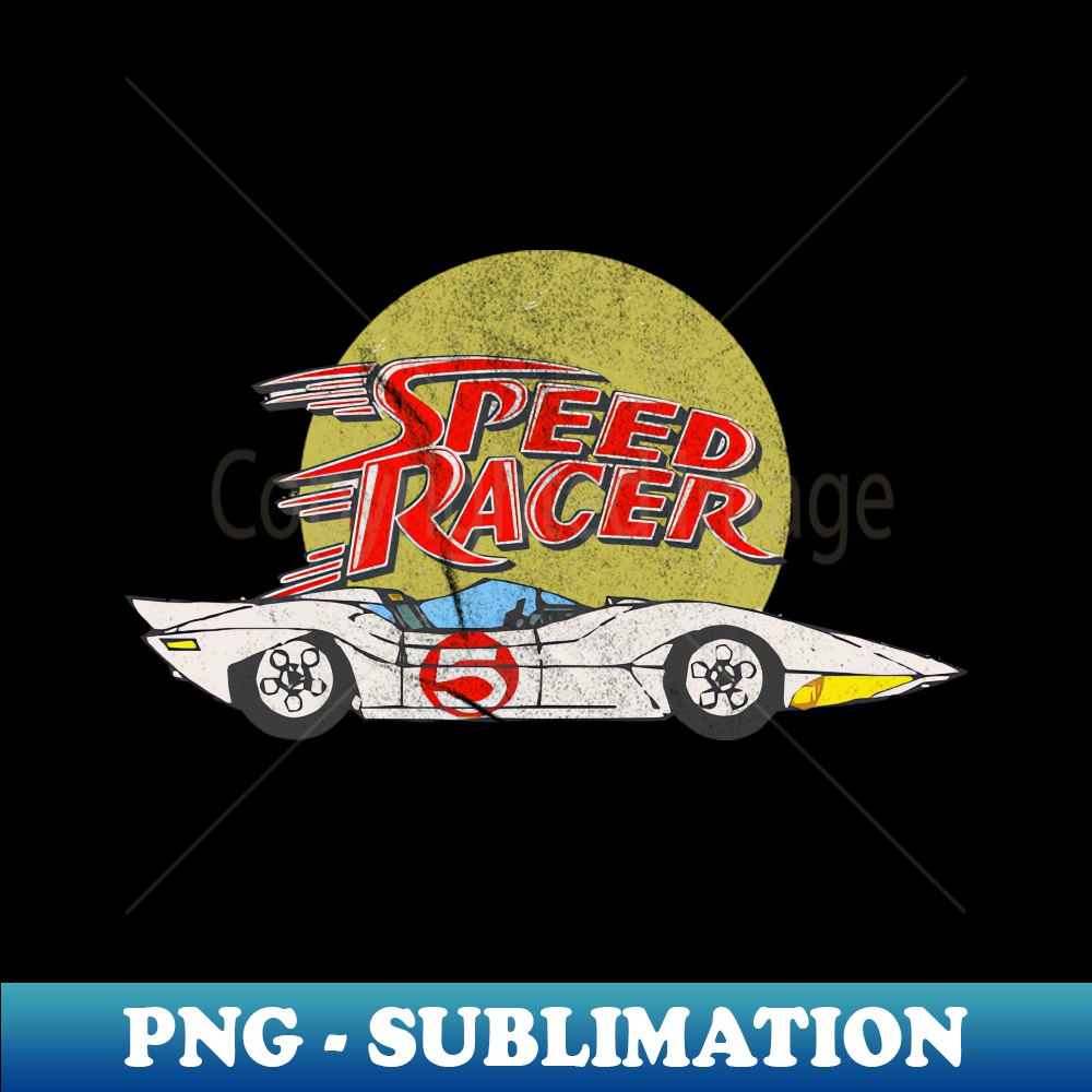 speed racer vintage car - Stylish Sublimation Digital Downlo | Inspire ...