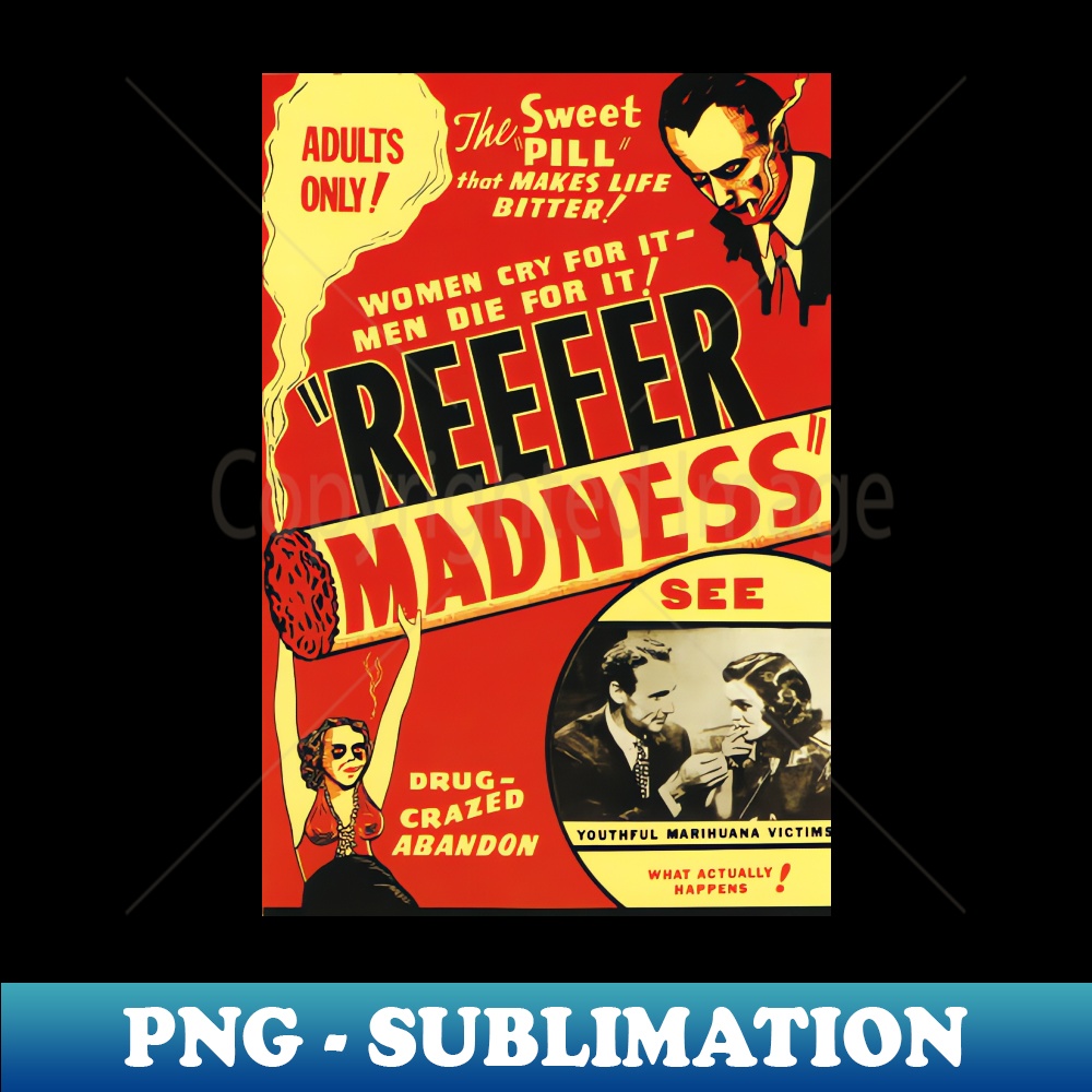 Classic Anti-Drug Movie Poster - Reefer Madness - Exclusive | Inspire ...