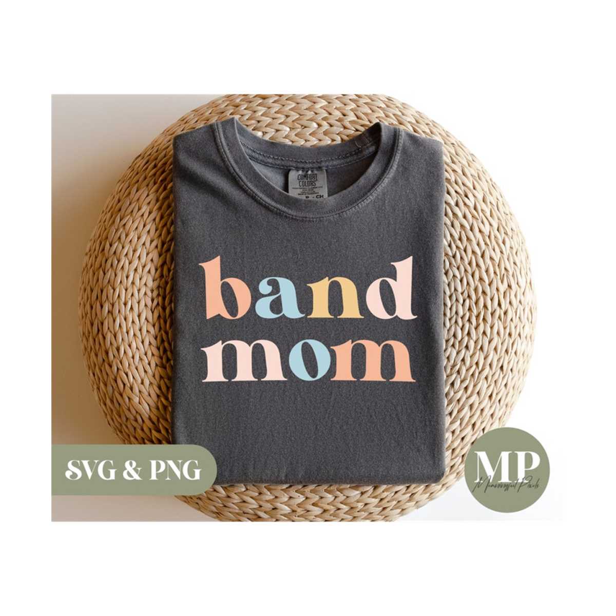 Band Mom SVG & PNG | Inspire Uplift