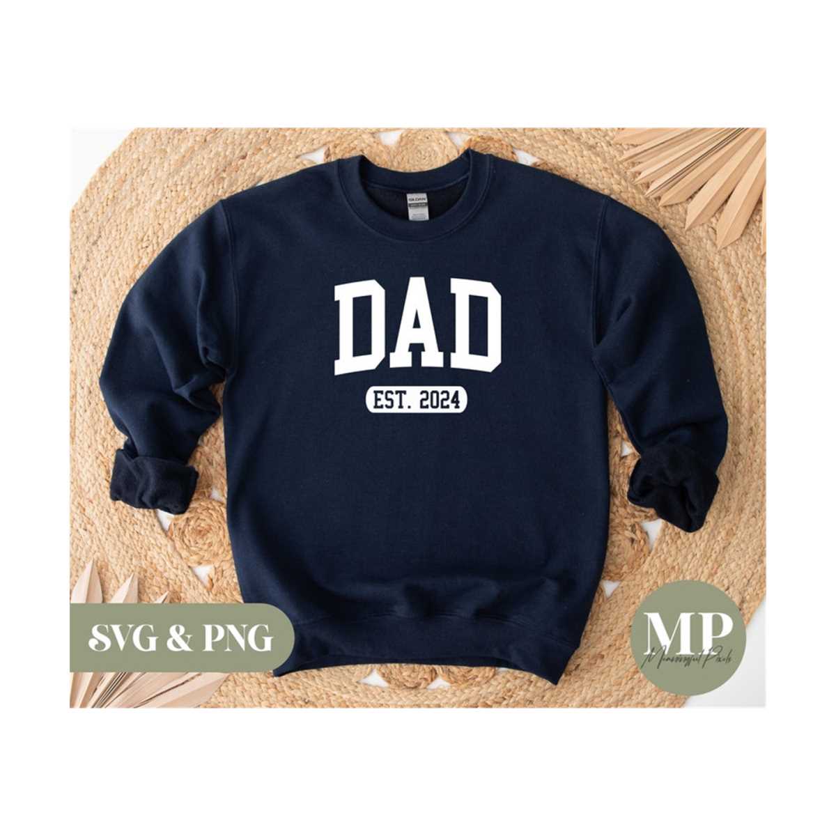 Dad Est. 2024 SVG & PNG | Inspire Uplift