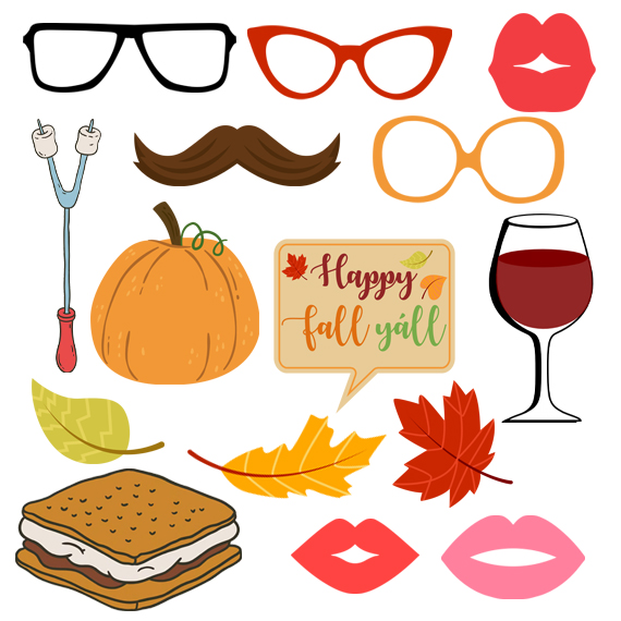 Fall Festival Photo Booth Props, Fall Festival Photo Props, - Inspire ...