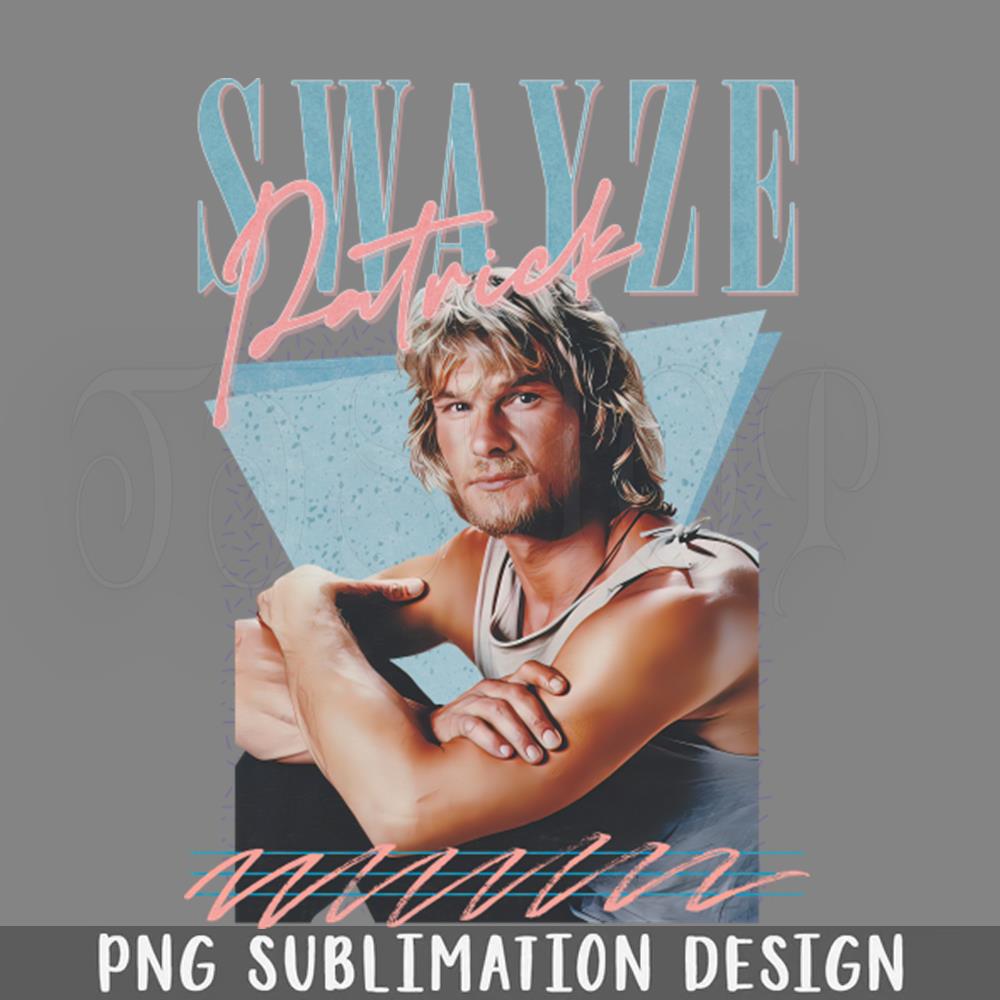 atrick Swayze 90s St PNG Download | Inspire Uplift