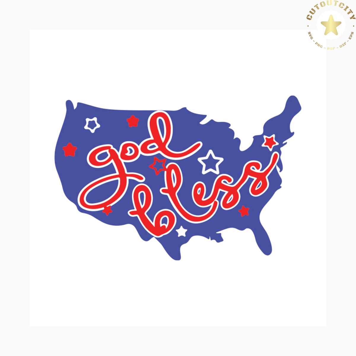 God bless svg, independence day svg, 4th of july svg, americ | Inspire ...