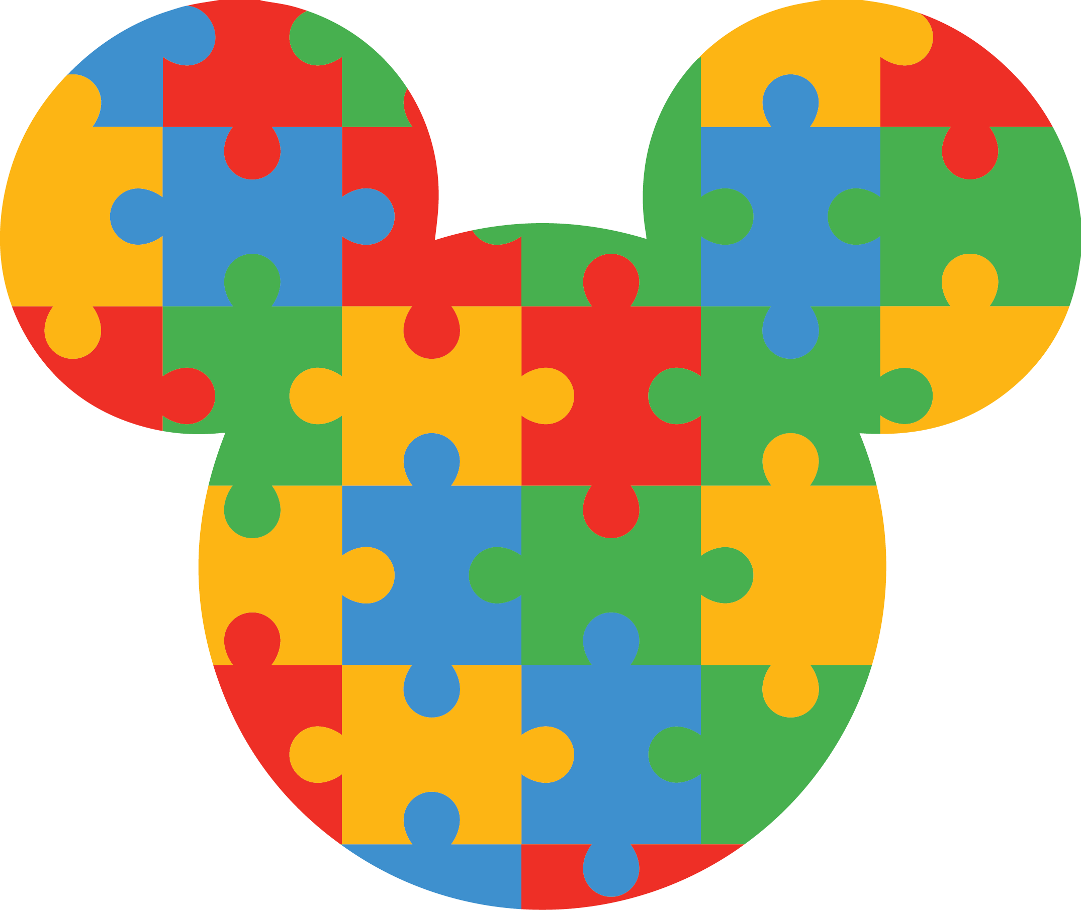 Mickey Autism Svg, Disney family Svg, Minnie Svg, Minnie Mou - Inspire ...