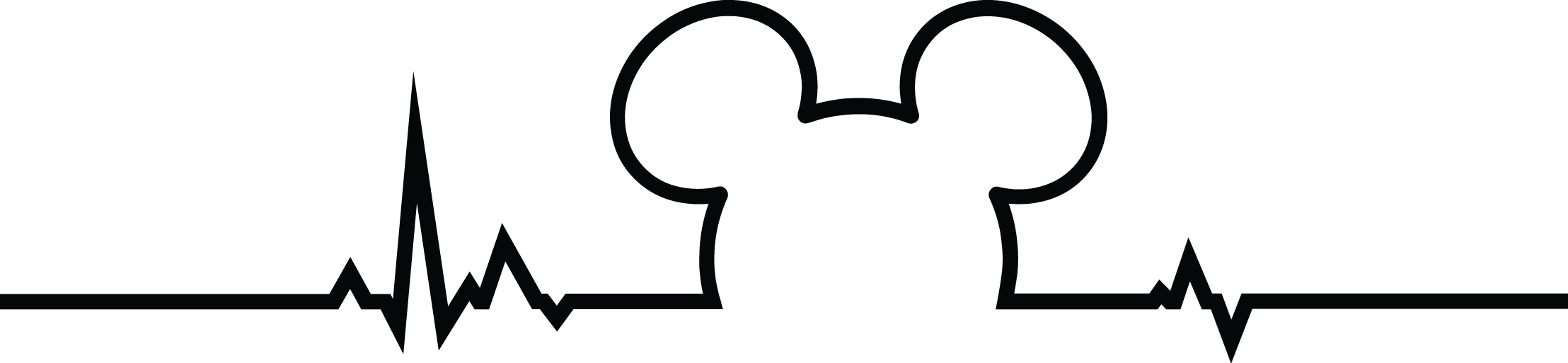 Mickey heart beat Svg, Disney family Svg, Minnie Svg, Minnie | Inspire ...