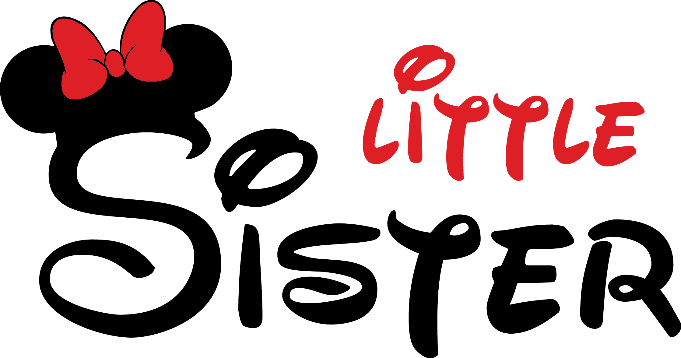 Little sister Svg, Disney family Svg, Minnie Svg, Minnie Mou | Inspire ...