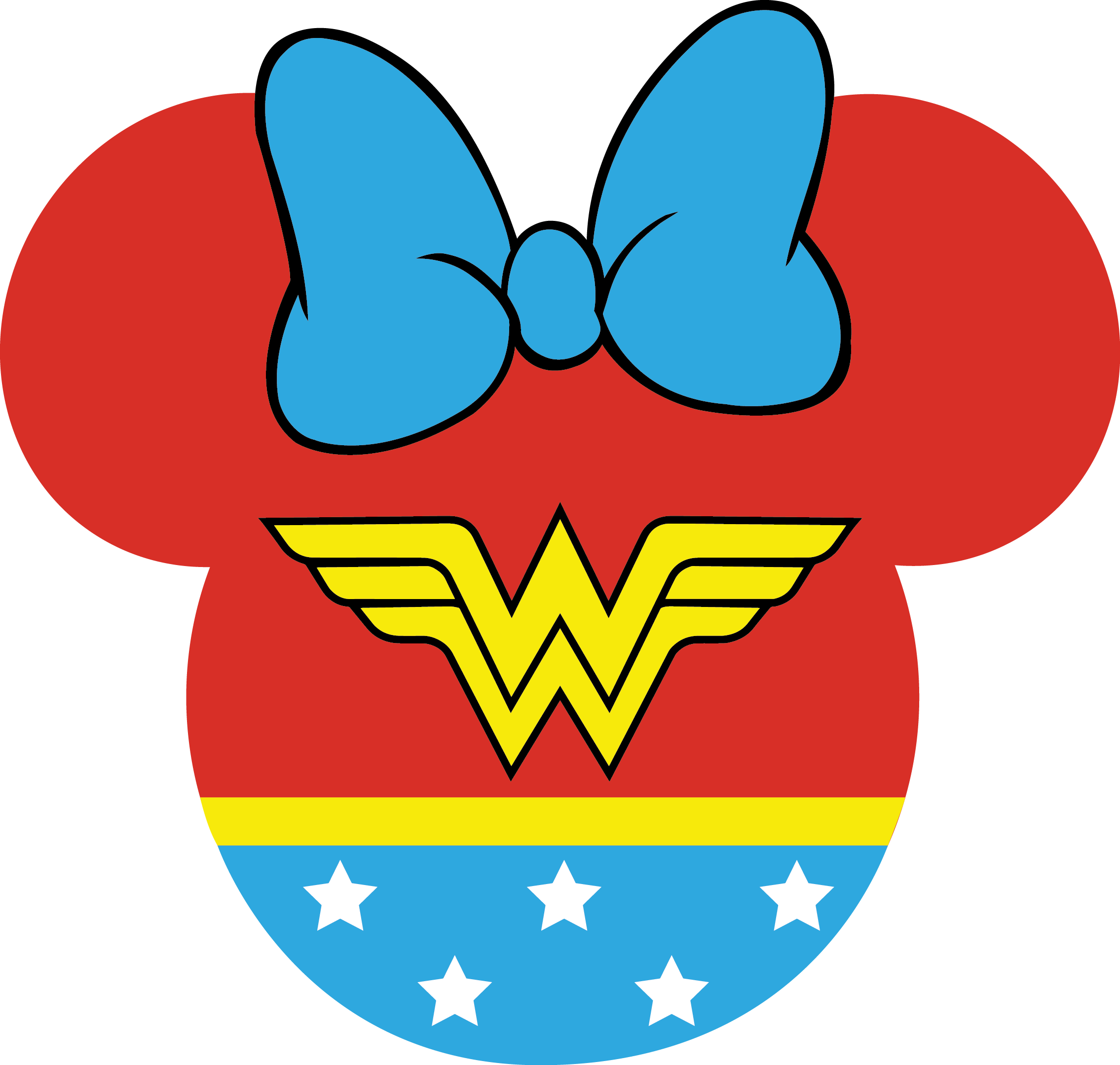 Wonder woman Svg, Disney family Svg, Minnie logo Svg, Minnie | Inspire ...