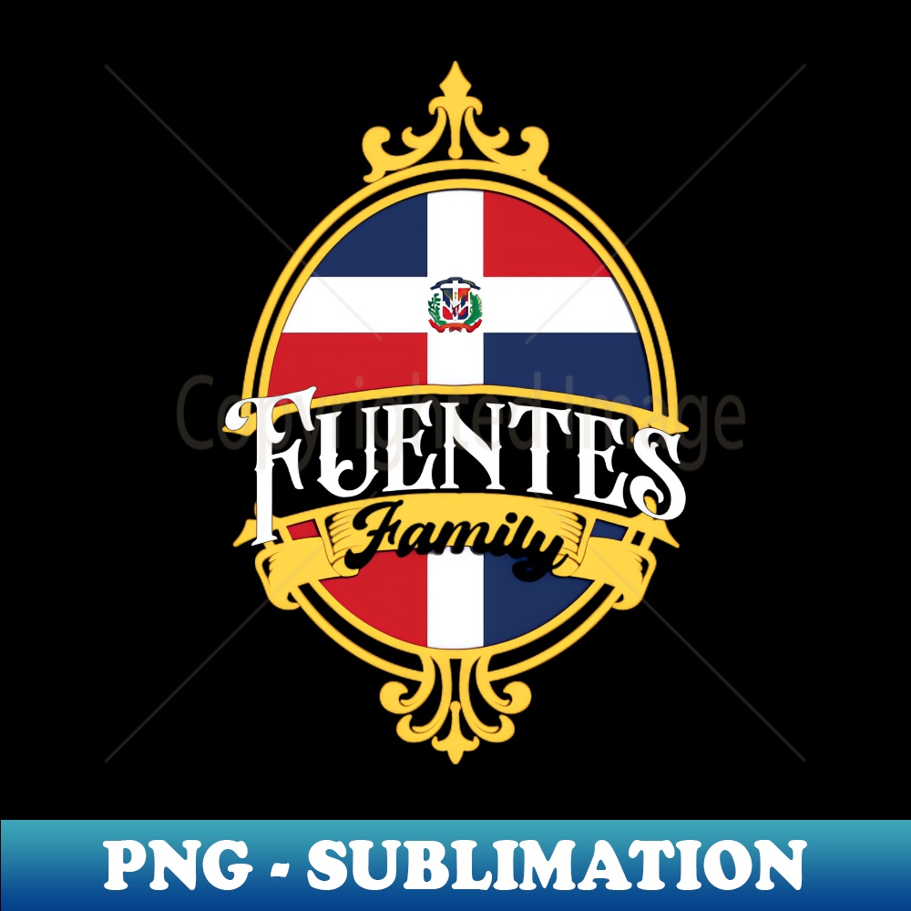 Fuentes Family - Dominican Republic Flag - Premium Sublimati | Inspire ...
