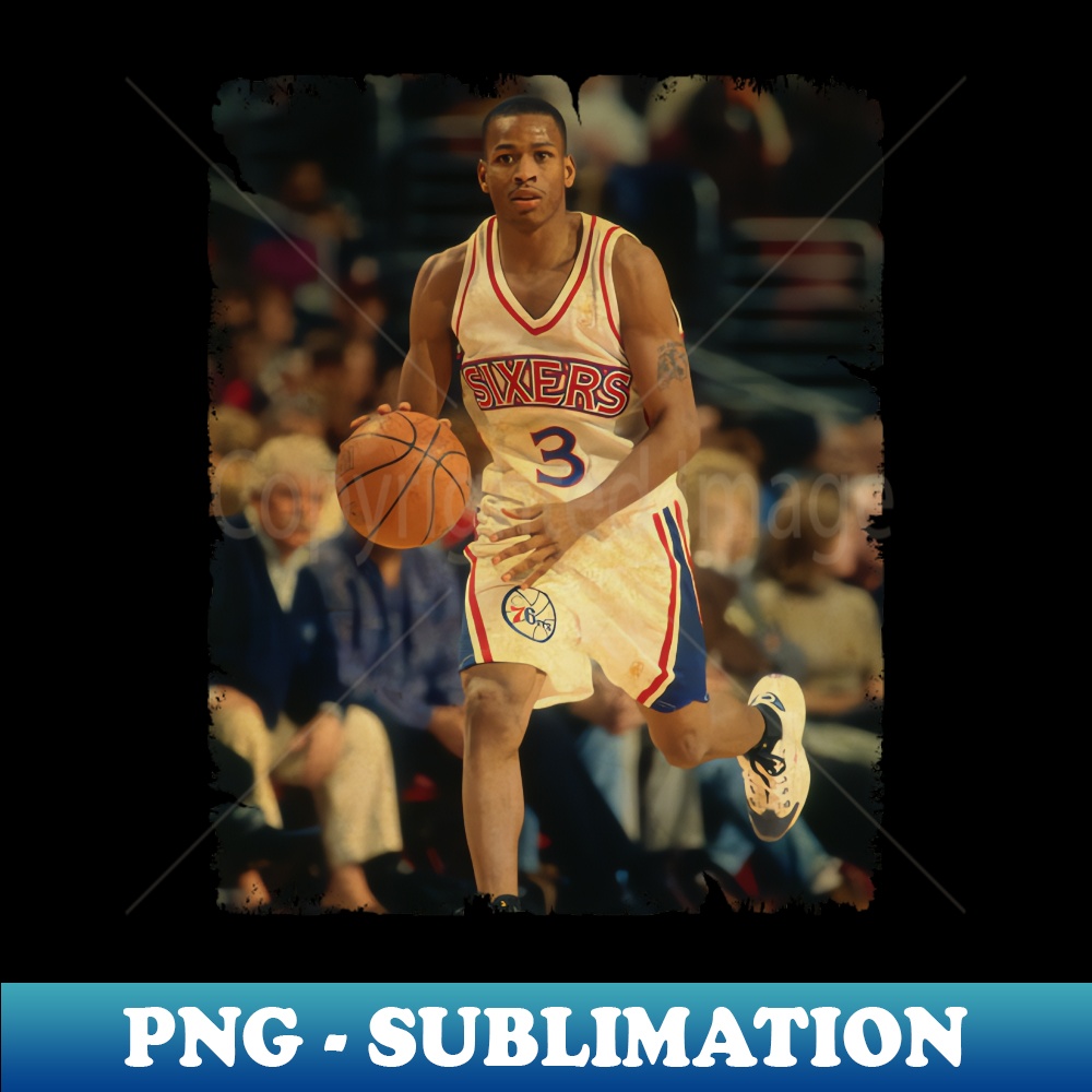 Allen Iverson Allen Iverson Vintage Design Of Basketball 7 - Inspire Uplift
