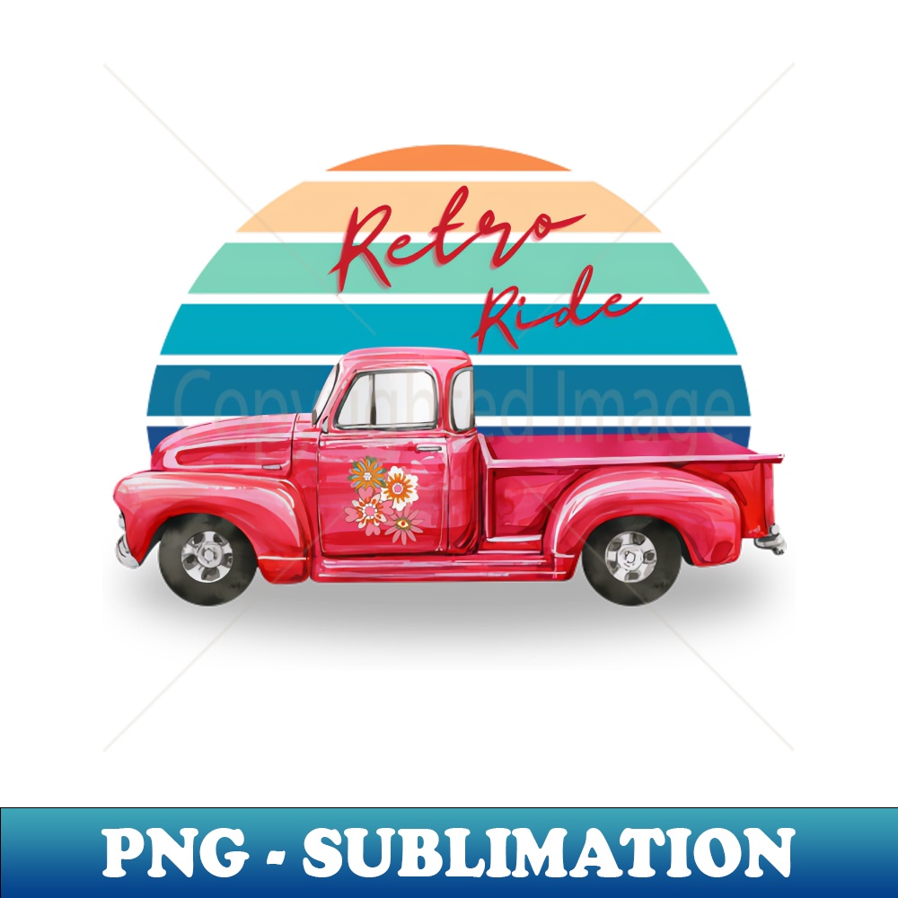 Retro Ride - Creative Sublimation PNG Download - Unlock Vibr | Inspire ...