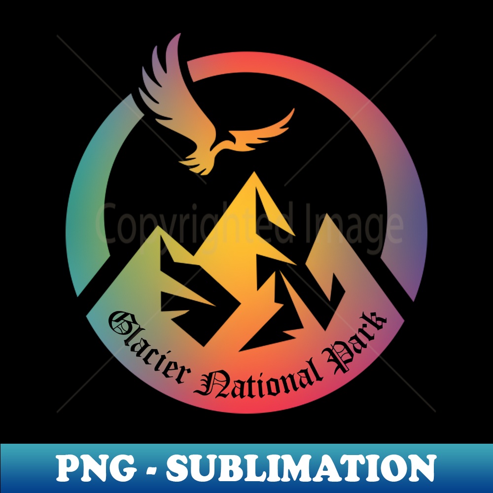 Retro Glacier National Park Hike - Exclusive Sublimation Dig | Inspire ...