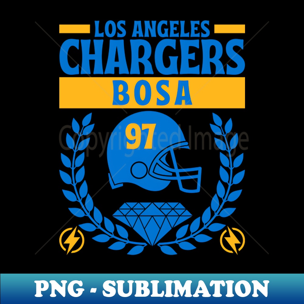 Los Angeles Chargers Bosa 97 Edition 2 - PNG Transparent Sub | Inspire ...