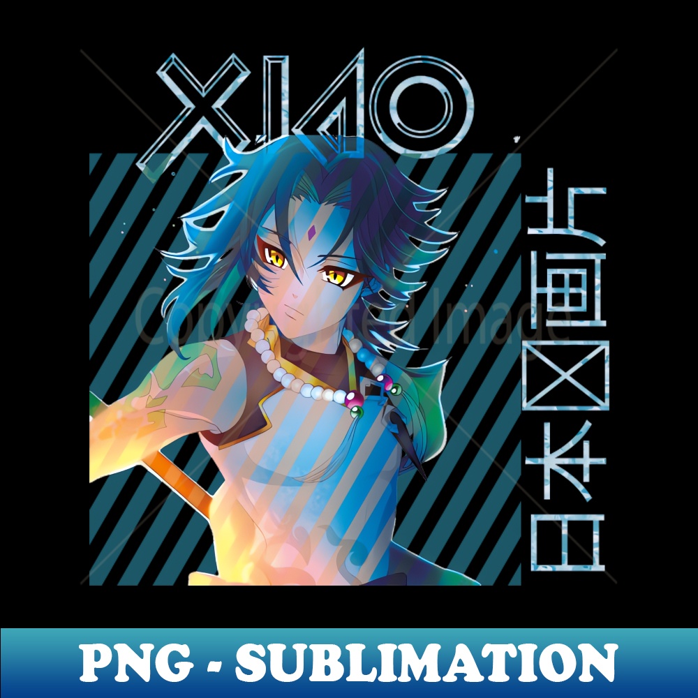 Xiao - Genshin Impact - PNG Transparent Sublimation File - B | Inspire ...