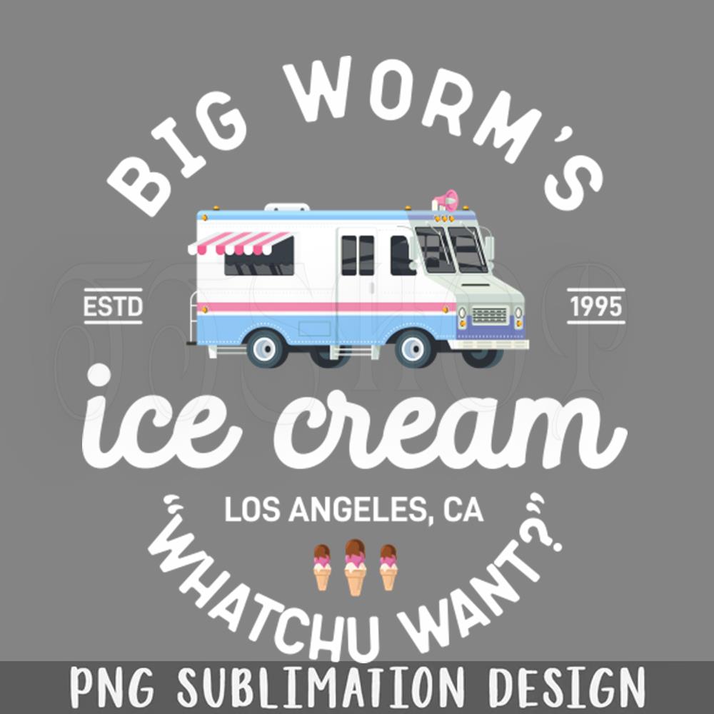 Friday Movie Big Worms Ice Cream PNG Download - Inspire Uplift