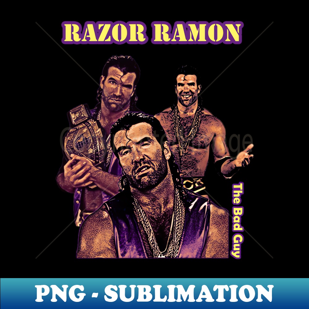 Razor Ramon The Bad Guy - Aesthetic Sublimation Digital File | Inspire ...