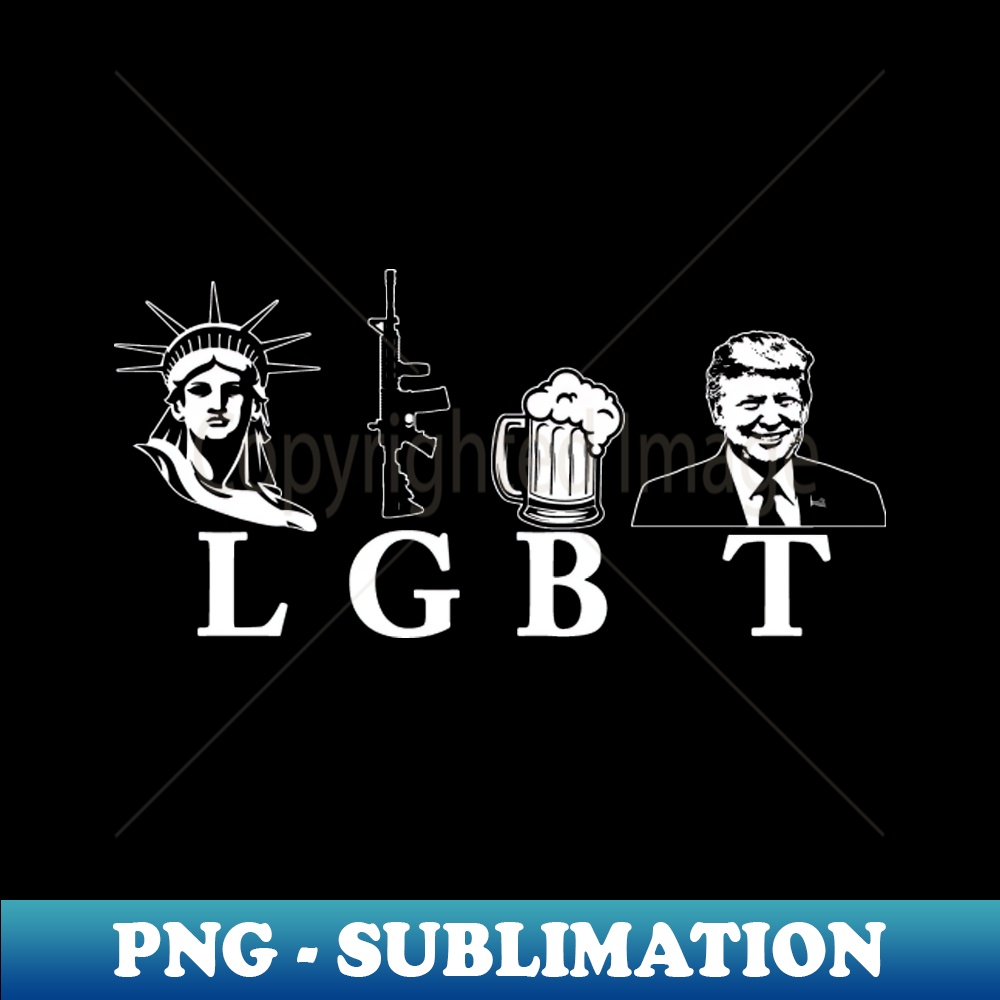 Liberty Guns Beer Trump - PNG Transparent Digital Download F | Inspire ...