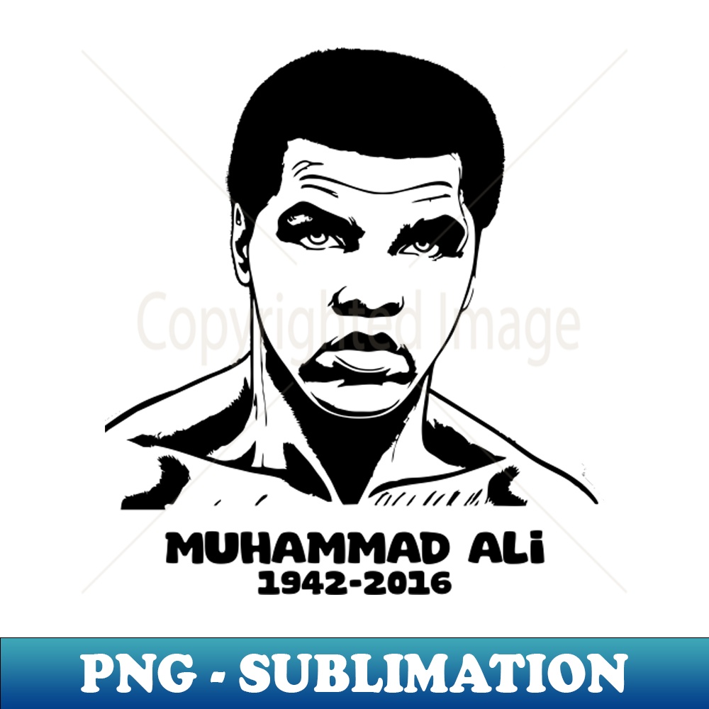 Muhammad Ali Comic - PNG Transparent Digital Download File f - Inspire ...