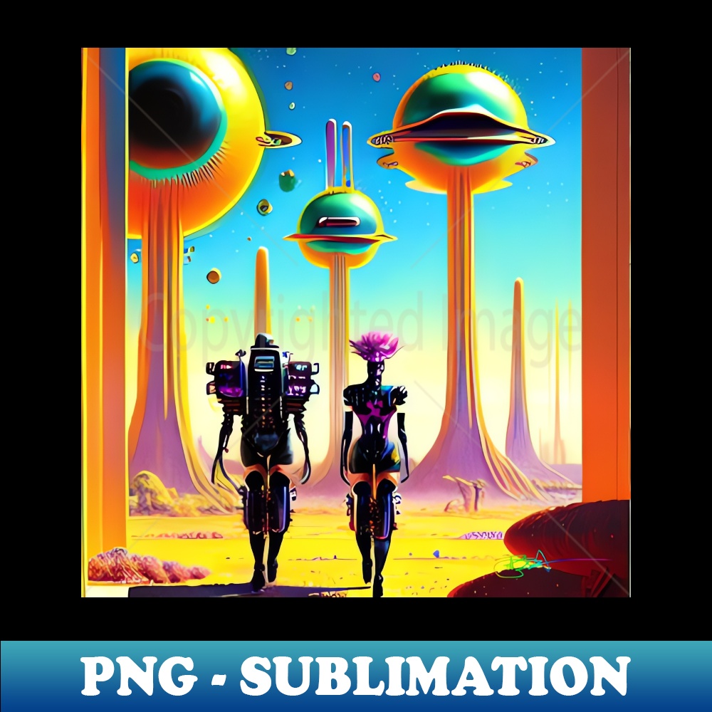 Surreal Alien Dreams 7 - Stylish Sublimation Digital Downloa - Inspire ...