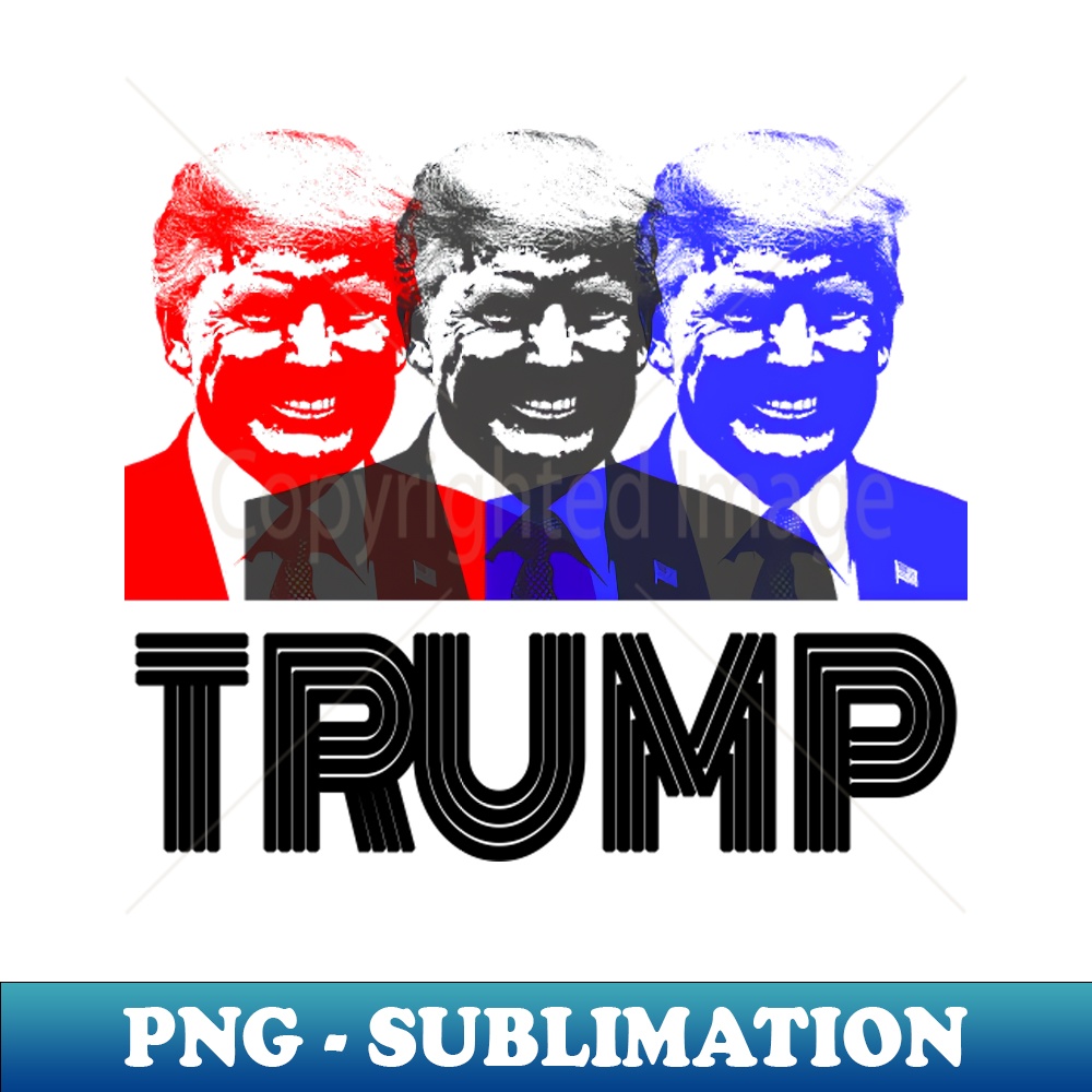 Donald Trump - PNG Transparent Sublimation Design - Create w | Inspire ...