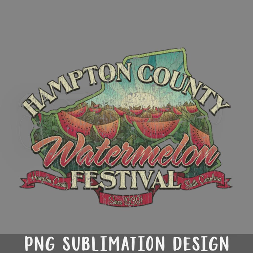 Hampton County Watermelon Festival 1939 PNG Download | Inspire Uplift