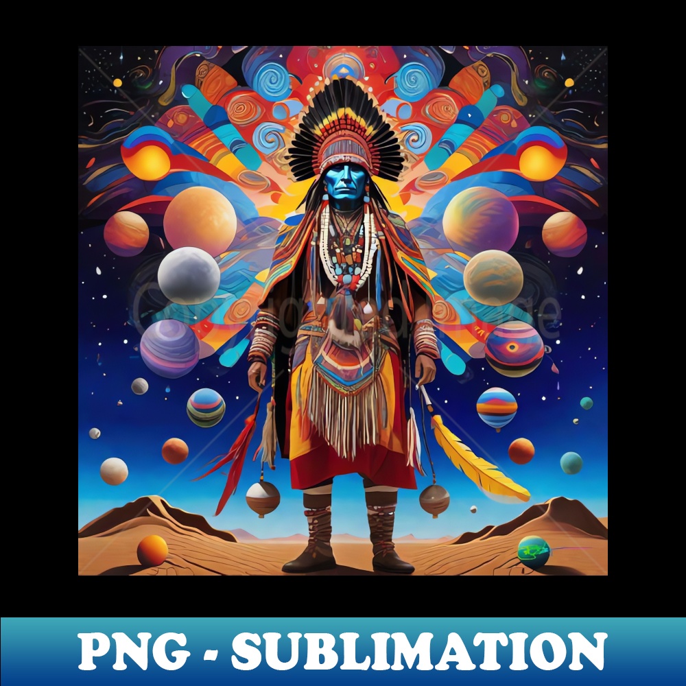 Psychedelic Native American Shaman Art 5 - Exclusive Sublima | Inspire ...