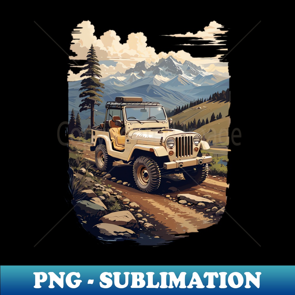 Jeep Lover - PNG Transparent Sublimation Design - Spice Up Y - Inspire ...