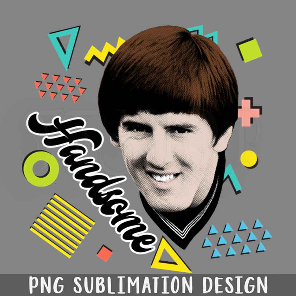 Handsome eter Beardsley Football 80s Tribute PNG Download | Inspire Uplift