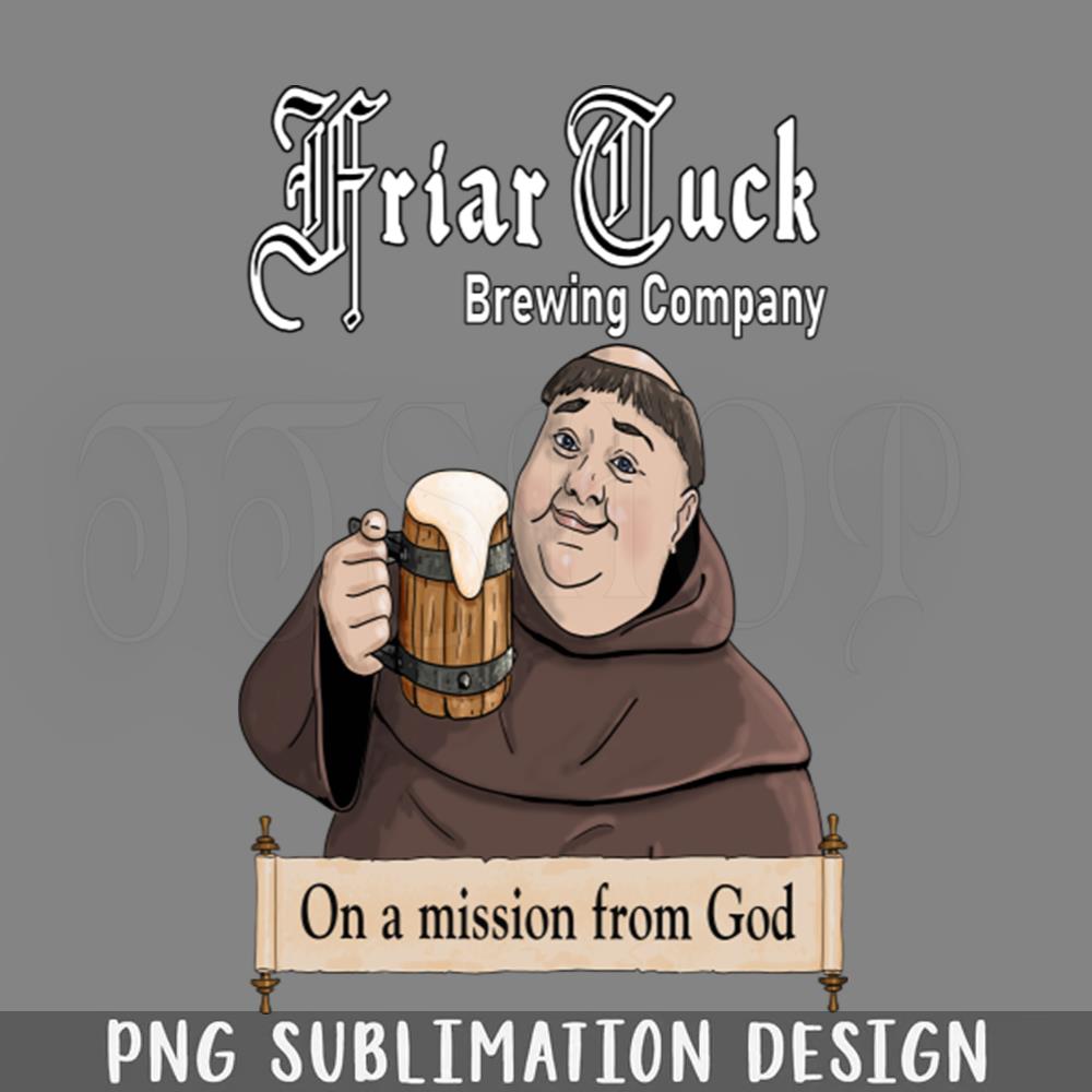 Friar Tuck Brewing Beer PNG Download | Inspire Uplift