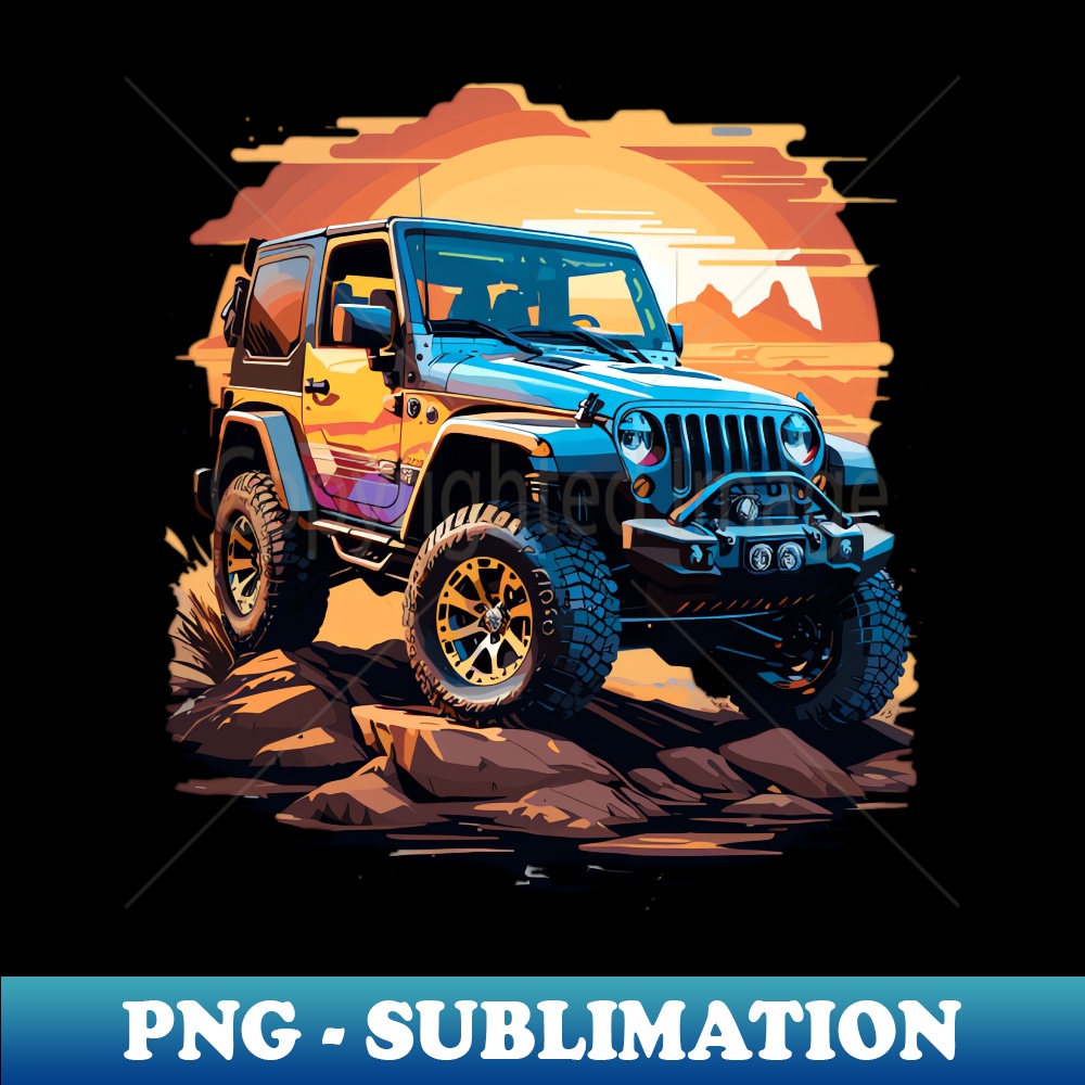 Jeep Wrangler - Unique Sublimation PNG Download - Unleash Yo | Inspire ...