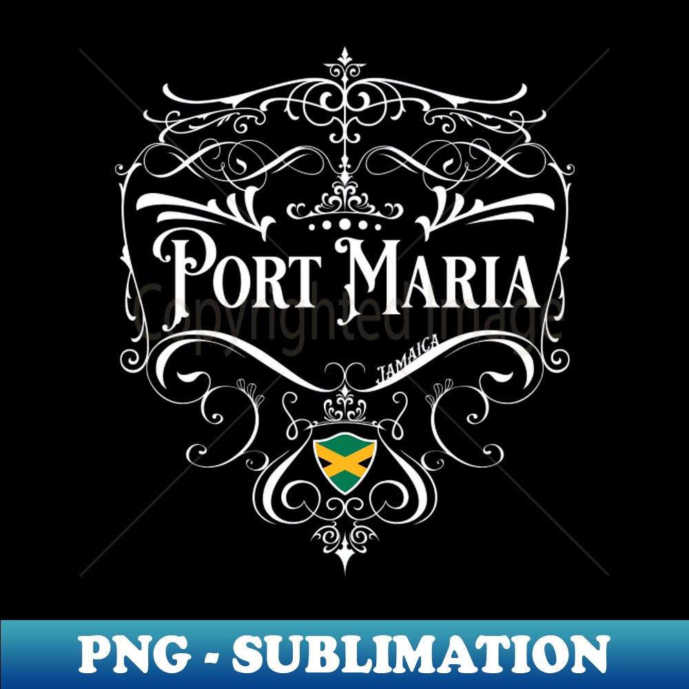 Port Maria Vintage design - PNG Transparent Sublimation File | Inspire ...