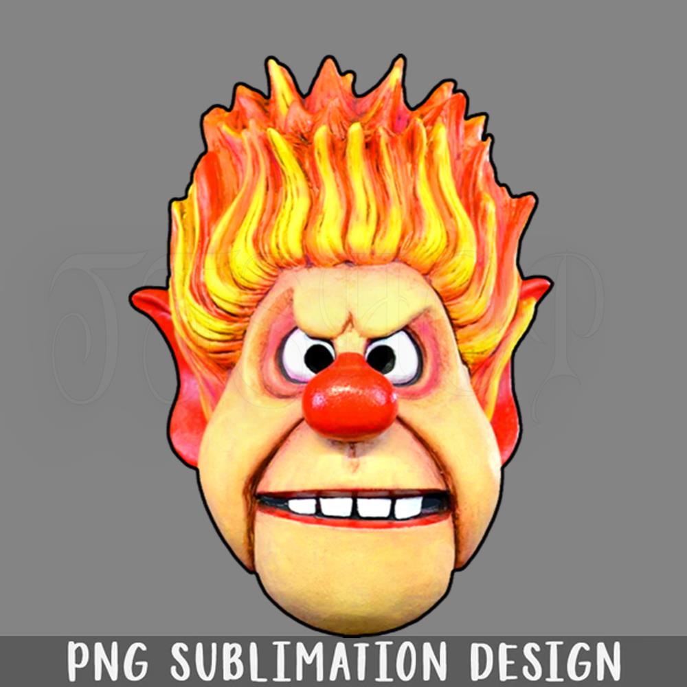 Heat Miser Face PNG Download | Inspire Uplift