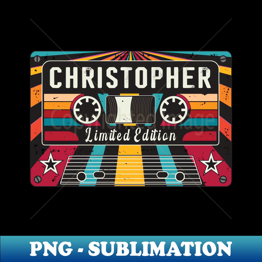 Retro Christopher name - Creative Sublimation PNG Download - | Inspire ...