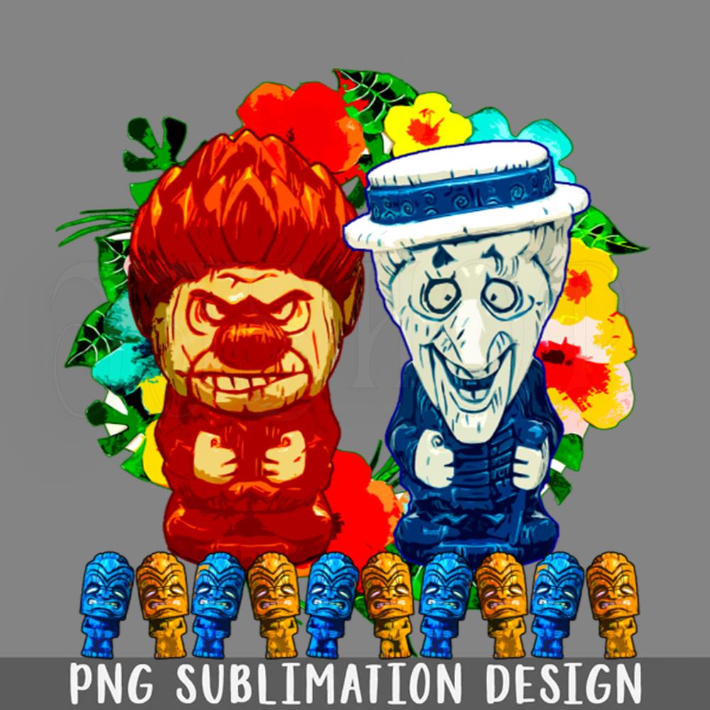 Heat Miser Snow Miser TIKI Tropical Christmas PNG Download | Inspire Uplift