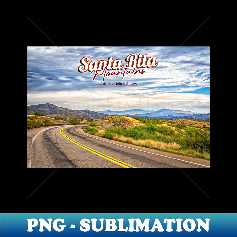 Santa Rita Mountains Arizona - Exclusive Sublimation Digital | Inspire ...