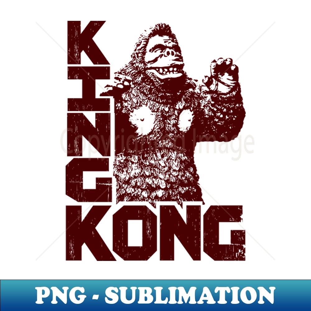 KING KONG 62 - Double text - PNG Transparent Digital Downloa - Inspire ...