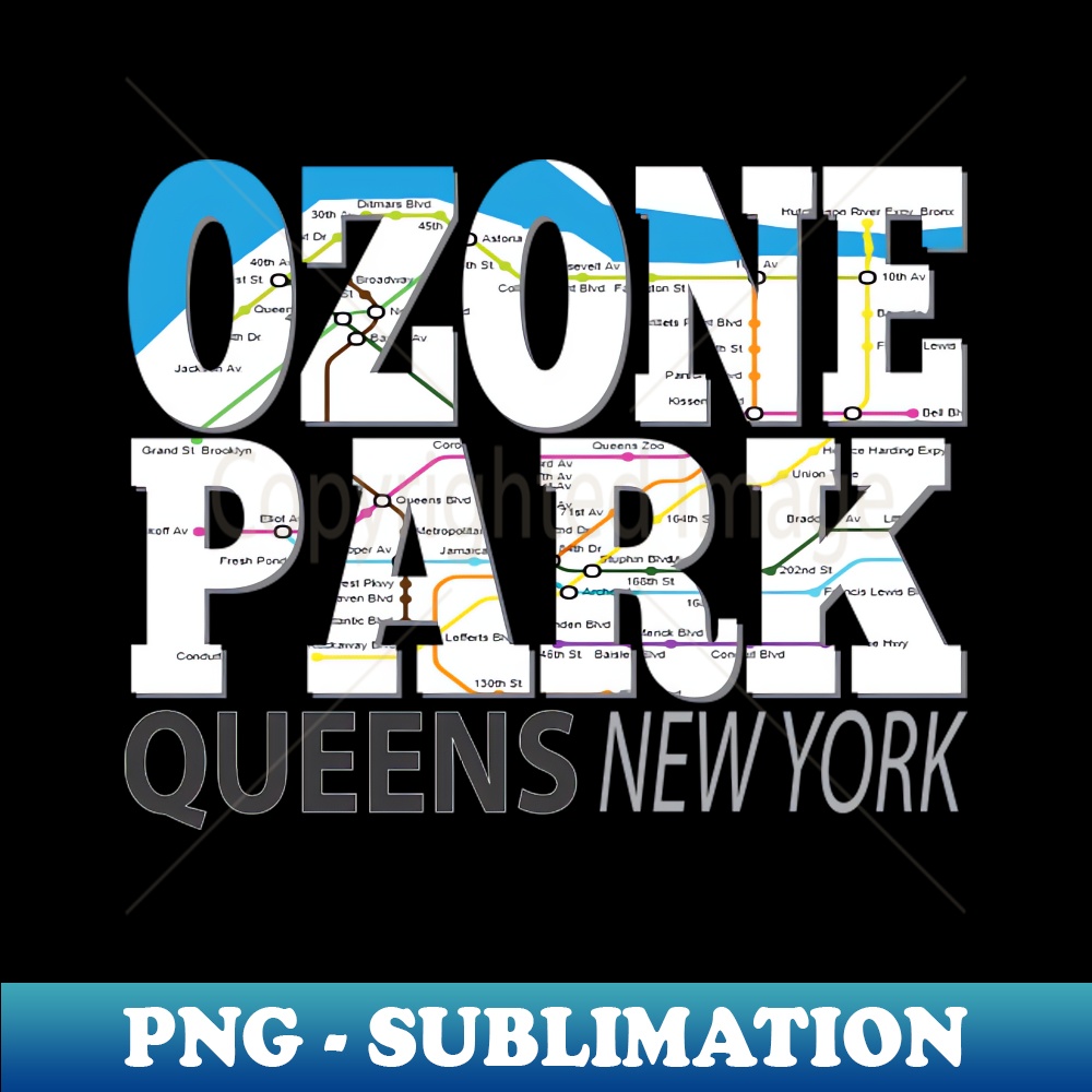 Fun Cool Ozone Park Queens New York with Subway Map - High-Q | Inspire ...