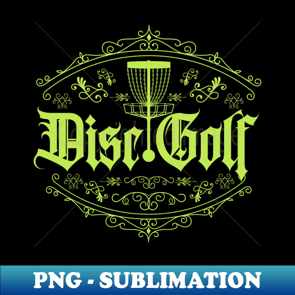 Disc Golf Classic Green - Exclusive Sublimation Digital File | Inspire ...
