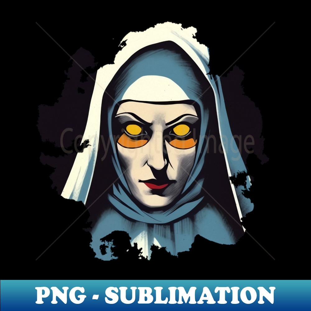 The Nun 2 - PNG Transparent Digital Download File for Sublim | Inspire ...