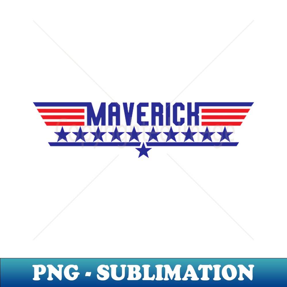 Top Gun Maverick Text - High-Quality PNG Sublimation Downloa | Inspire ...