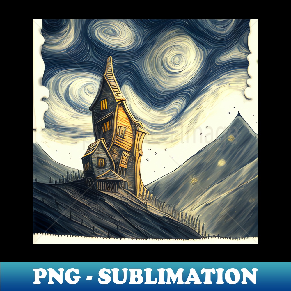 Starry Night Above The Shrieking Shack - Elegant Sublimation | Inspire ...