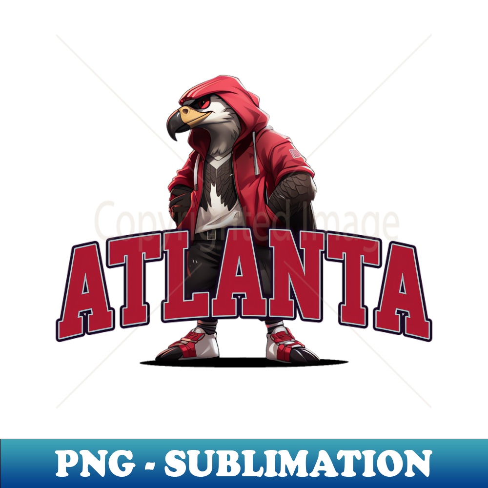 Atlanta Football - Hype Beast Mascot - Trendy Sublimation Di | Inspire ...
