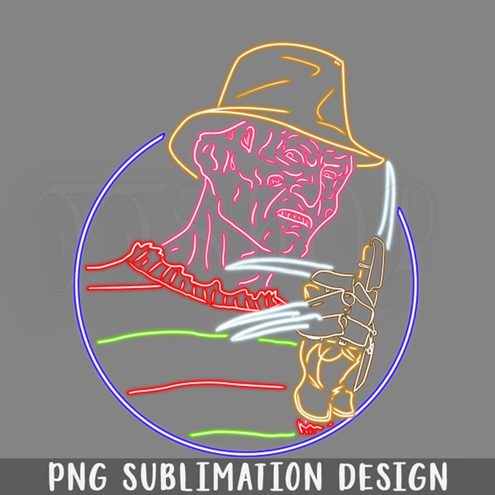 Freddy neon style PNG Download | Inspire Uplift