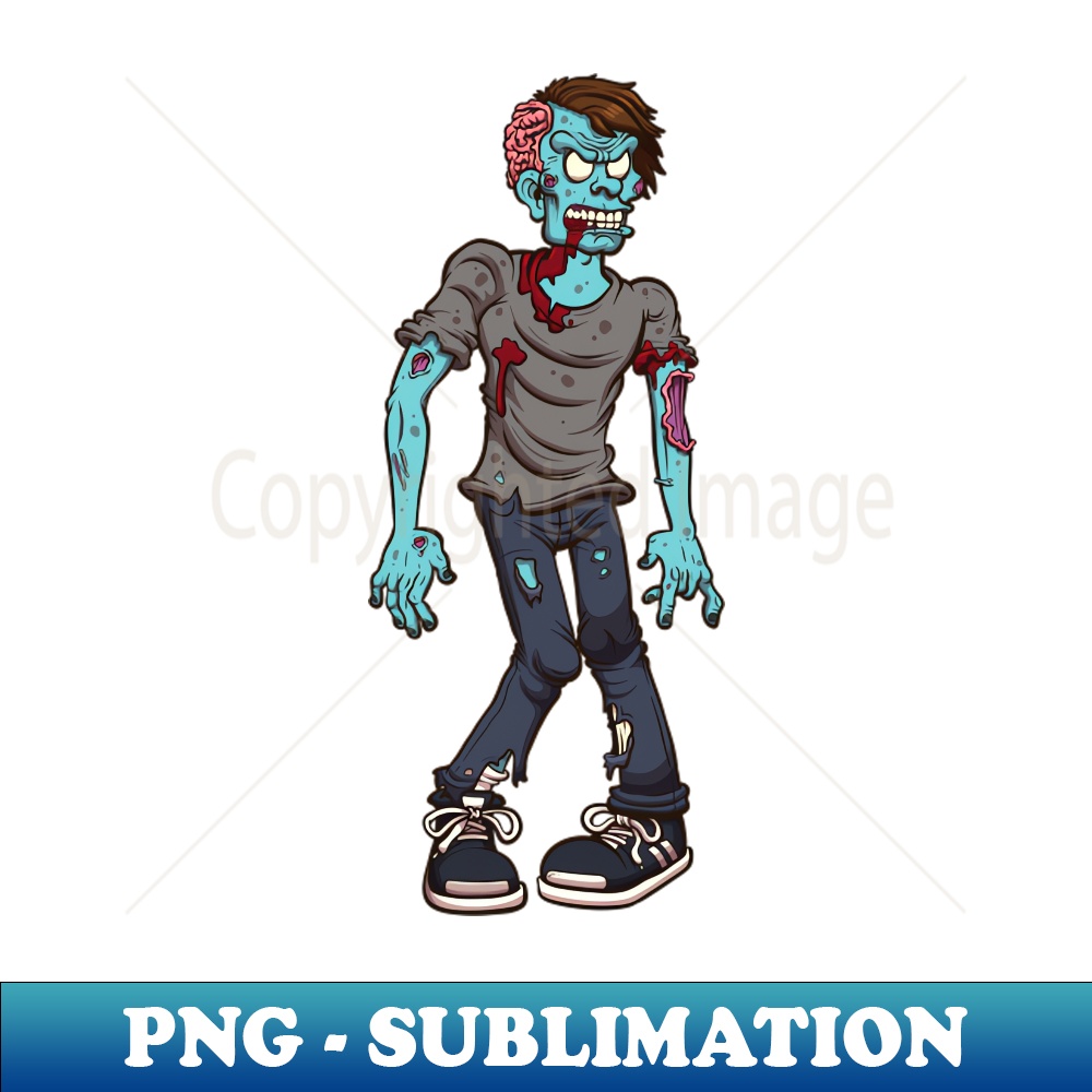 Zombie - PNG Transparent Digital Download File for Sublimati | Inspire ...