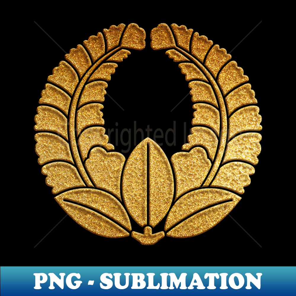 Gold Agari Fuji Kamon - PNG Transparent Sublimation File - B | Inspire ...