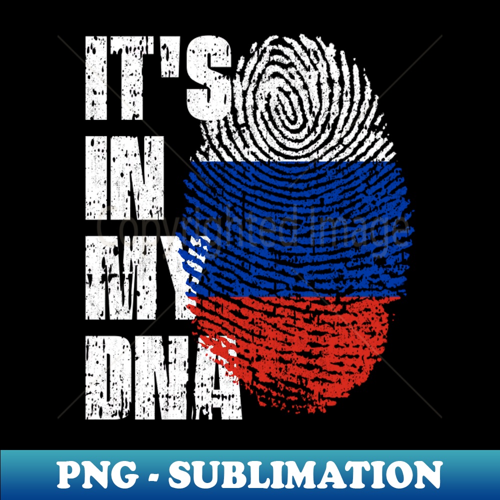 ITS IN MY DNA Russian Flag Boy Girl Gift - High-Resolution P | Inspire ...