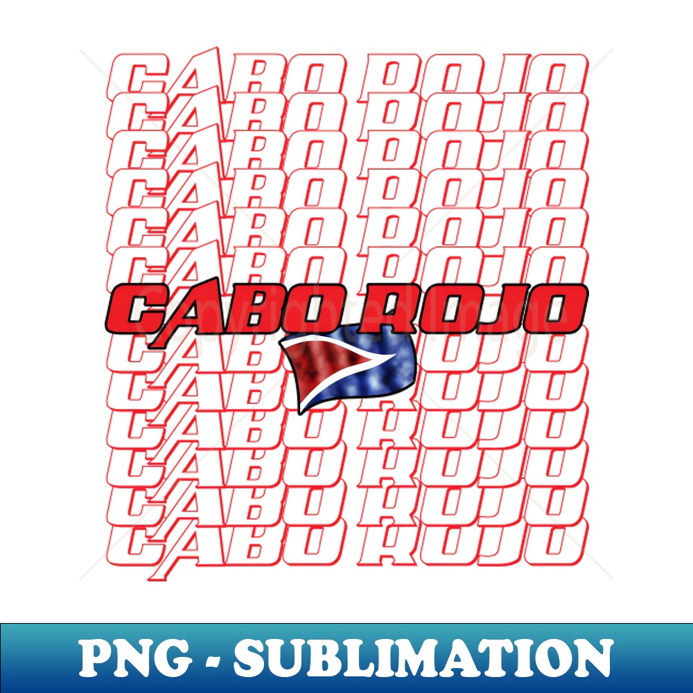 Cabo Rojo Cascade text - Premium PNG Sublimation File - Defy - Inspire ...