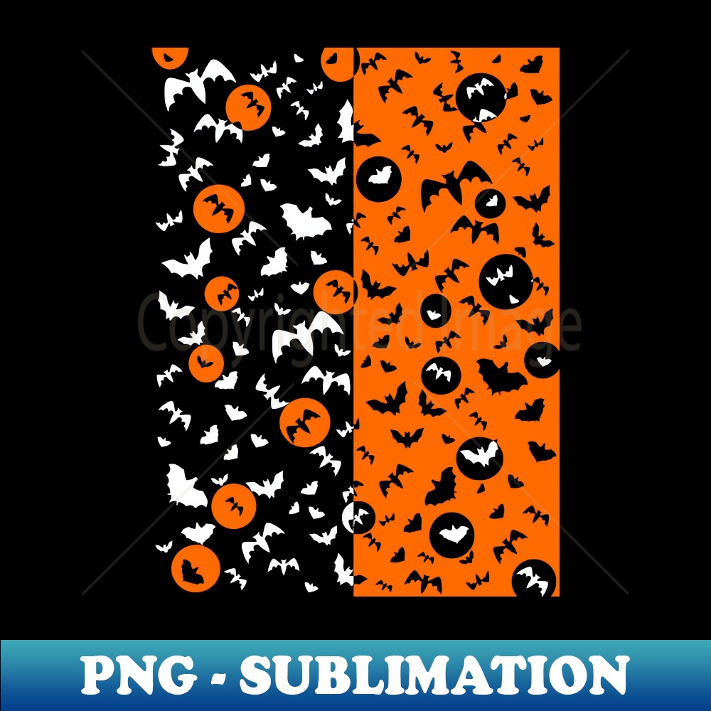 BLACK And Orange Full Moon - Exclusive Sublimation Digital F | Inspire ...